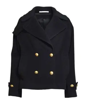 Tagliatore Double-breasted Coat With Lapel Collar