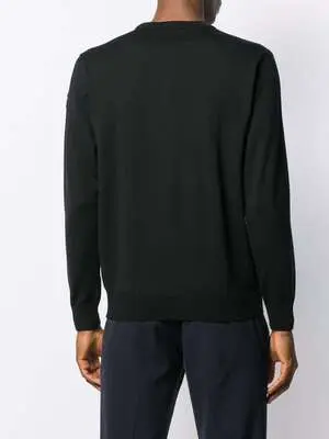 PAUL  SHARK Paul & Shark Crew Neck Sweatshirt With Logo Patch