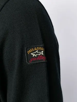 PAUL  SHARK Paul & Shark Crew Neck Sweatshirt With Logo Patch