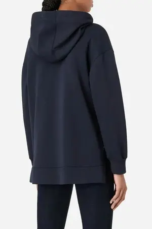 Emporio Armani Logo-print Zip-up Hoodie