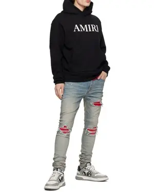 Amiri Classic Low Perforated Sneakers - Grey