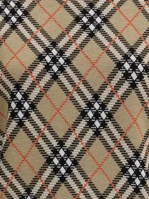 Burberry Checked Knitted Jumper