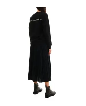 Valentino Garavani Crewneck Printed Long Sleeve Sweatshirt