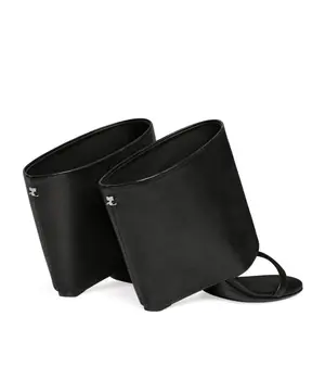 COURREGES Oblique Wedge Mules