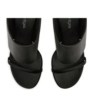COURREGES Oblique Wedge Mules