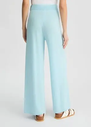Liu Jo Logo-embroidered Flared Trousers