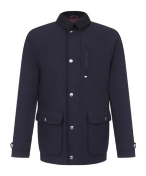 Brunello Cucinelli Snap-fastening Jacket - Navy Blue
