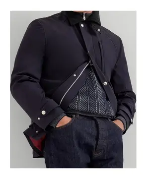 Brunello Cucinelli Snap-fastening Jacket - Navy Blue