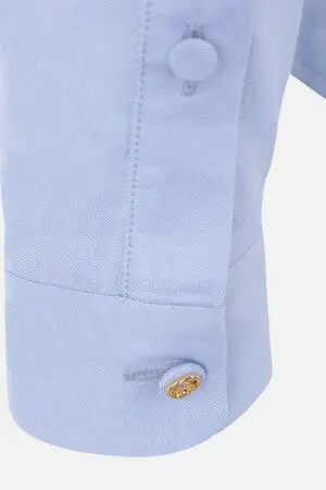 Gucci Curved Hem Buttoned Shirt