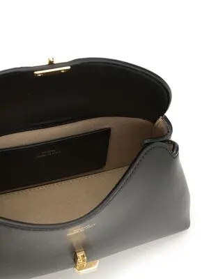 TOTEME Mini T-lock Clutch Bag - Black