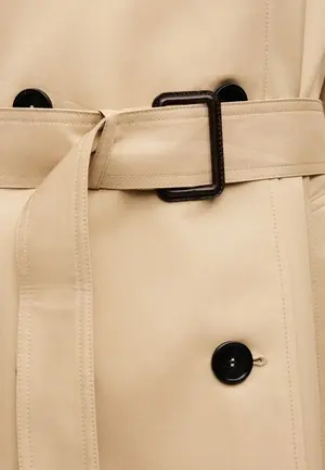 Max Mara Canasta Belted Trench Coat