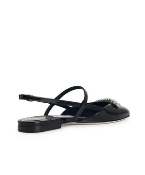 JIMMY CHOO Crystal-embellished Slingback Pumps