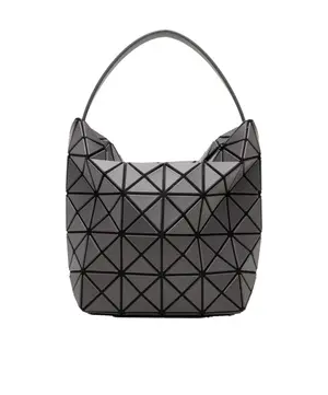 Issey Miyake Top Handle Shoulder Bag - Black