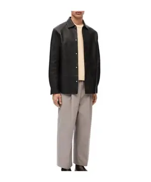 Loewe Puzzle Shirt In Nappa Lambskin