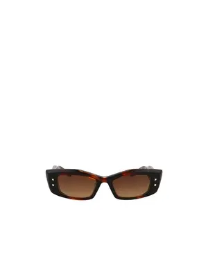 Valentino Garavani Rectangular Sunglasses With Rivet Details