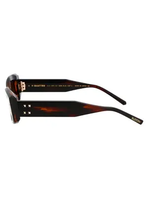 Valentino Garavani Rectangular Sunglasses With Rivet Details