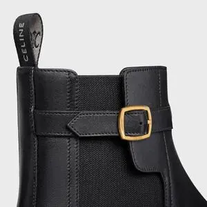 Celine Universite Chelsea Boot In Shiny Bull