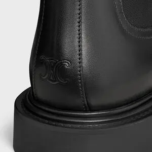 Celine Universite Chelsea Boot In Shiny Bull