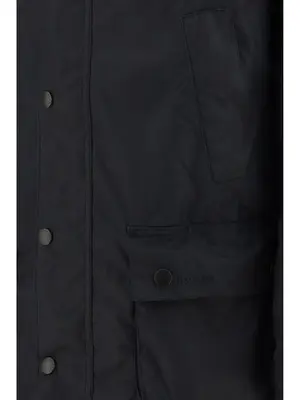 Barbour Ashby Buttoned Jacket - Black