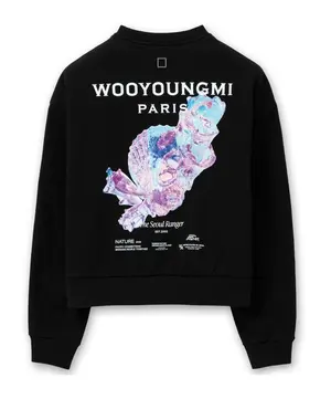 WOOYOUNGMI Long Sleeve Crewneck Sweater