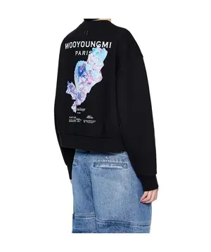 WOOYOUNGMI Long Sleeve Crewneck Sweater
