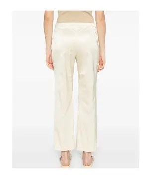 TOTEME Cropped Pressed Crease Trousers