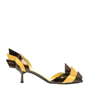 Prada 55mm Leather Pumps - Multicolor