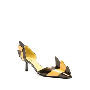 Prada 55mm Leather Pumps - Multicolor