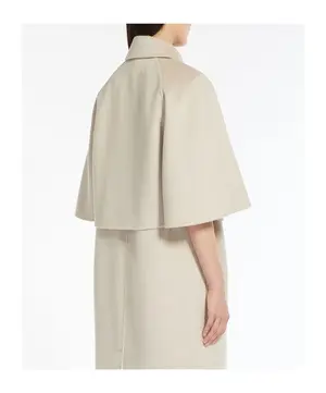Max Mara Double-breasted Cropped Coat