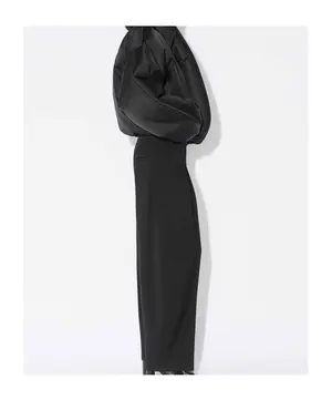 Alaïa Padded Bomber Jacket - Black