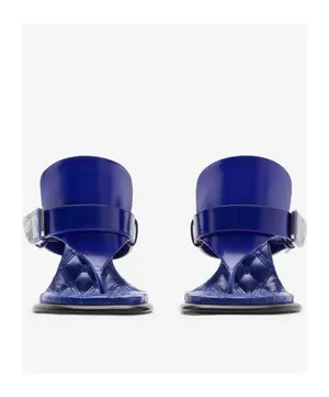 Burberry Bay Equestrian Knight Motif Sandals