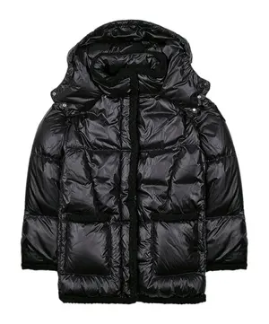Moncler Long-sleeved Hooded Cotton Jacket