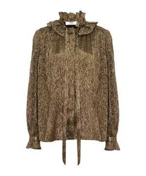 Chloé Long Sleeve Frill Shirt