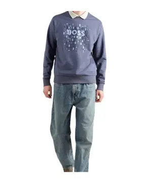 Hugo Boss Crew Neck Long Sleeve Sweatshirt