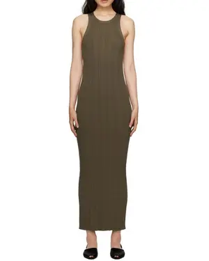 TOTEME Ribbed Racerback Maxi Dress
