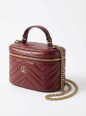 Gucci Gg Marmont Top Handle Handbag