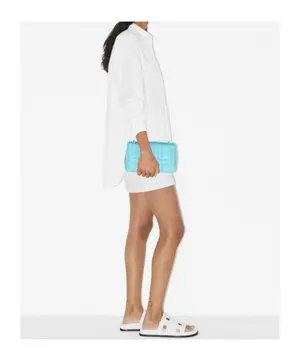 Burberry Ivanna Long-sleeve Shirt With Equestrian Knight Logo