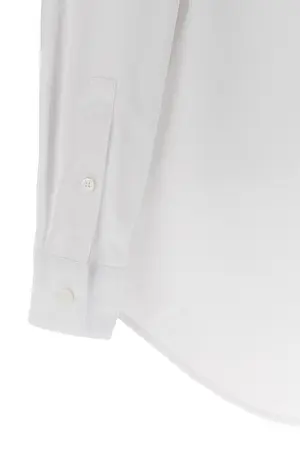 Burberry Ivanna Long-sleeve Shirt With Equestrian Knight Logo