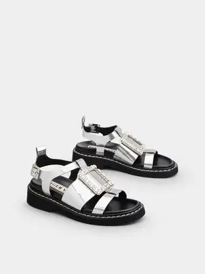 ROGER VIVIER Open-toe Sandals With Buckle Detail