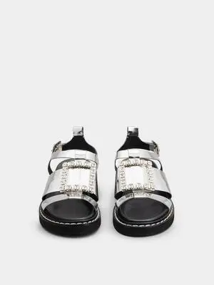 ROGER VIVIER Open-toe Sandals With Buckle Detail