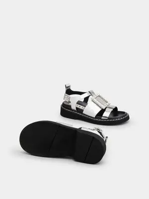 ROGER VIVIER Open-toe Sandals With Buckle Detail