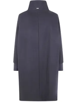 Herno Funnel Neck Long Jacket