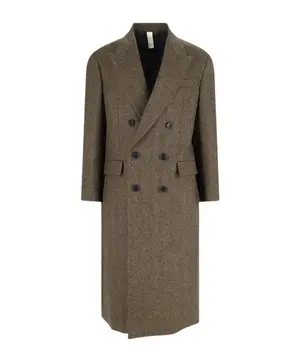 Sunflower Double Breasted Coats For Men