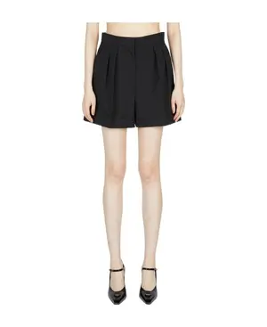 Max Mara Turn-up Pleated Shorts