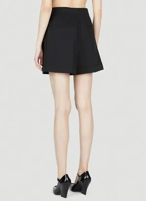 Max Mara Turn-up Pleated Shorts