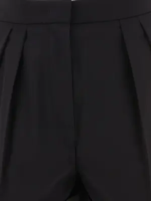Max Mara Turn-up Pleated Shorts