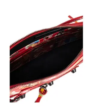 Balenciaga Le City Ice-cream Print Shoulder Bag