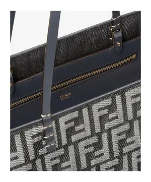 Fendi Reversible Ff Jacquard Tote Bag