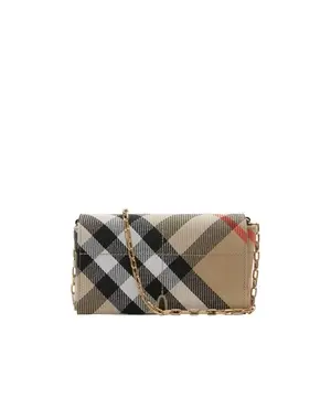 Burberry Checked Mini Bag