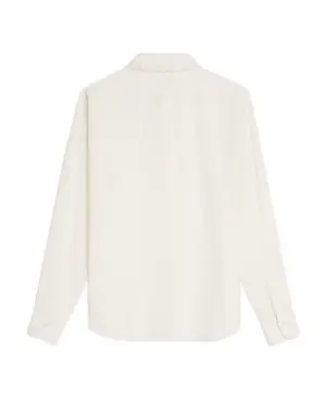 Celine Silk Crepe Loose Shirt